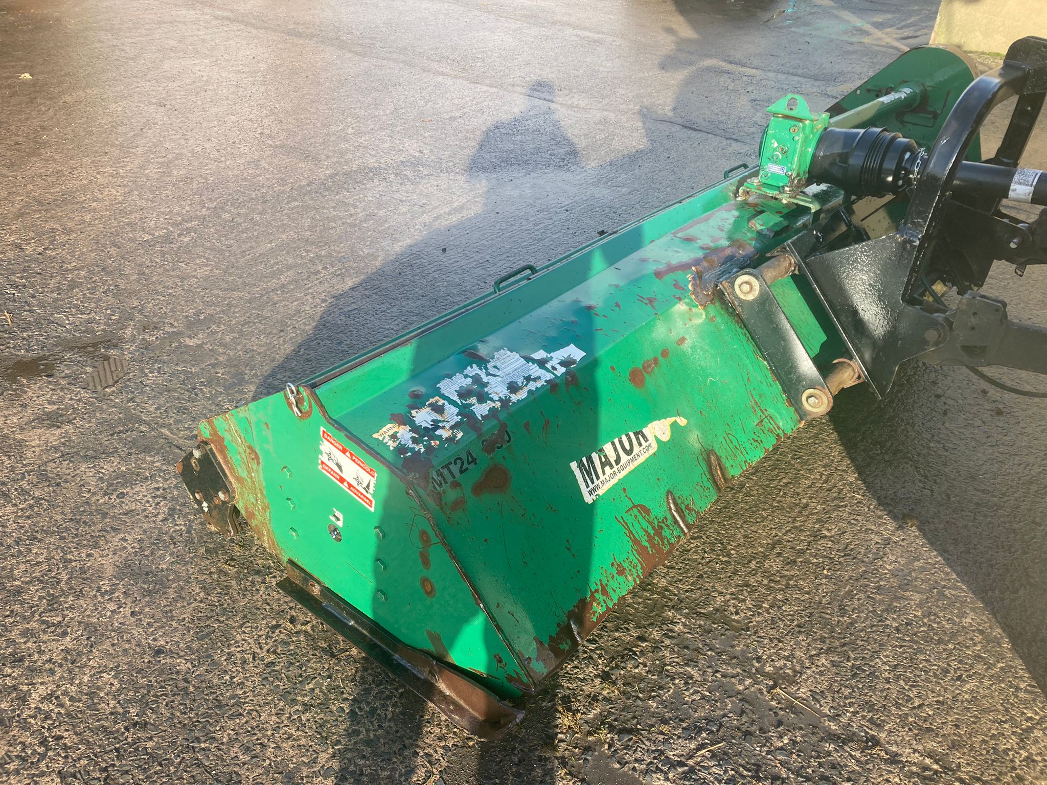 Major 8 ft flail topper - Colin Cantley Farm Machinery