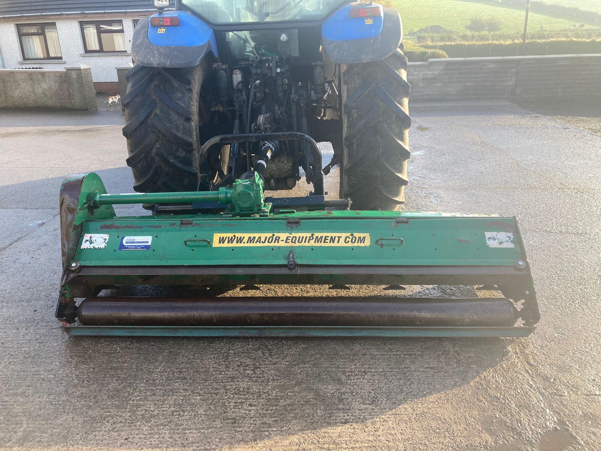 Major 8 ft flail topper - Colin Cantley Farm Machinery