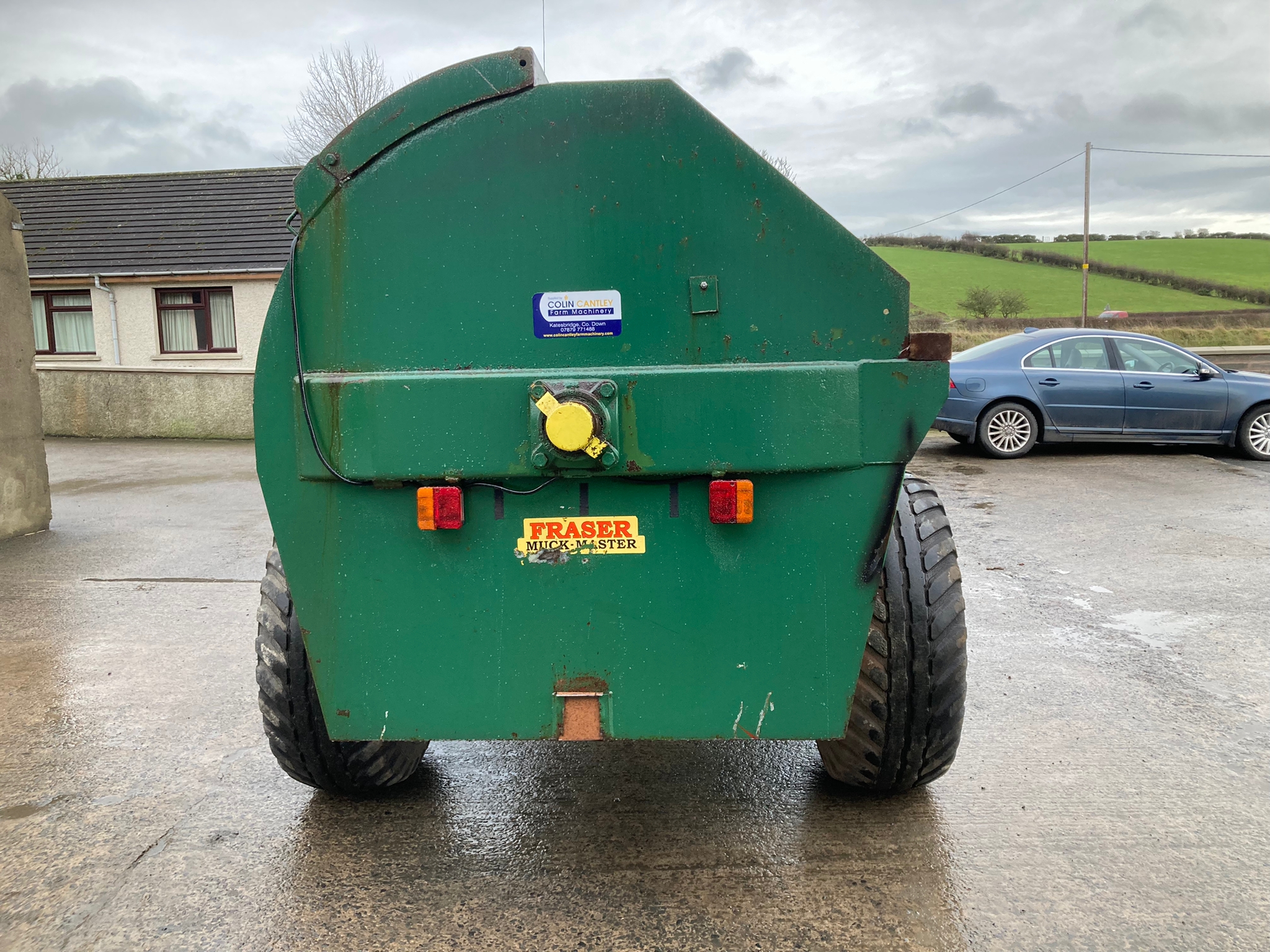 Frazer 8.5 Cube Dung Spreader - Colin Cantley Farm Machinery