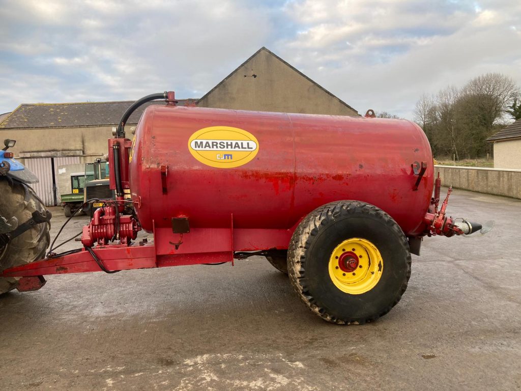 Marshall 1500 Gallon Tanker - Colin Cantley Farm Machinery
