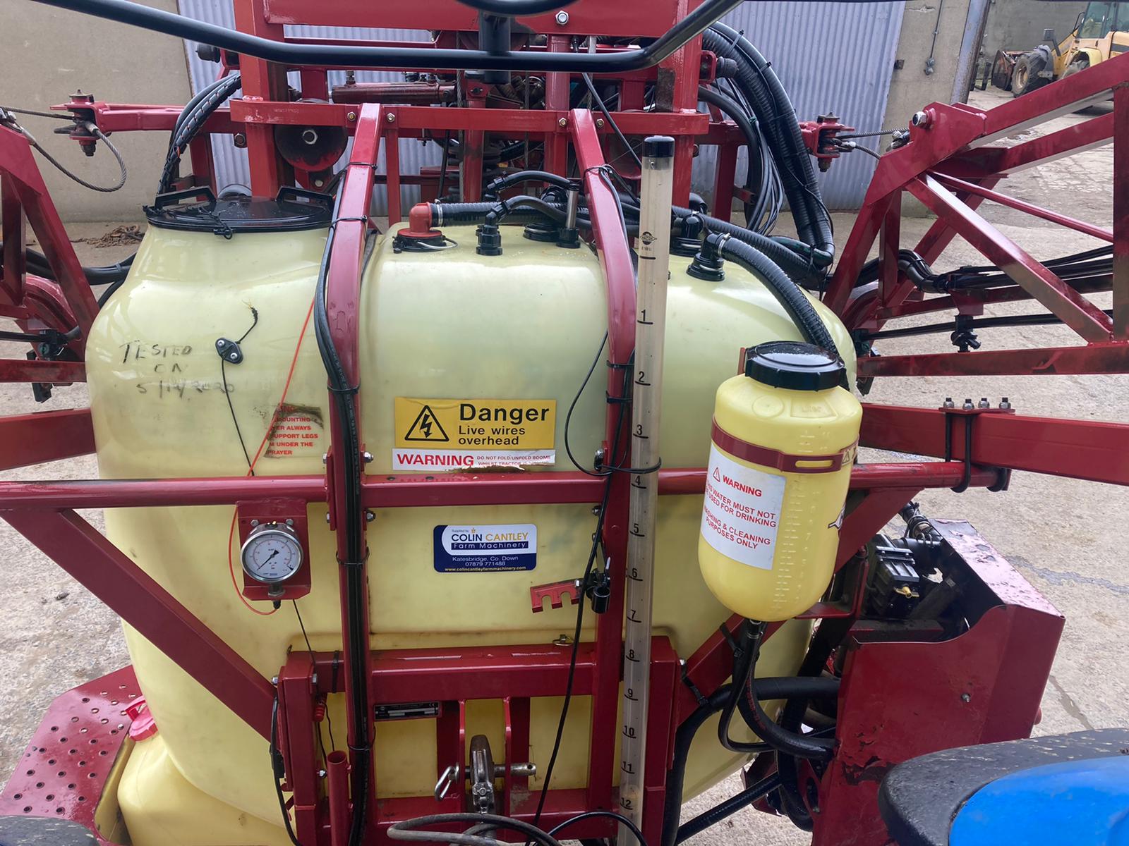 Hardi Maga 1000 Litre Sprayer - Colin Cantley Farm Machinery