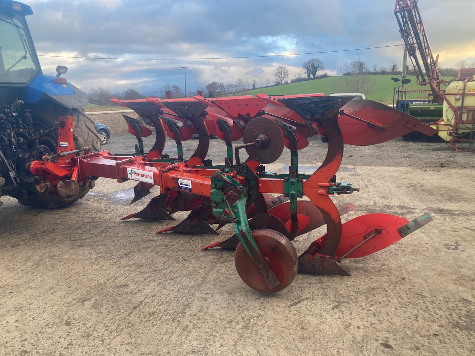 Kverneland 14 inch plough - Colin Cantley Farm Machinery