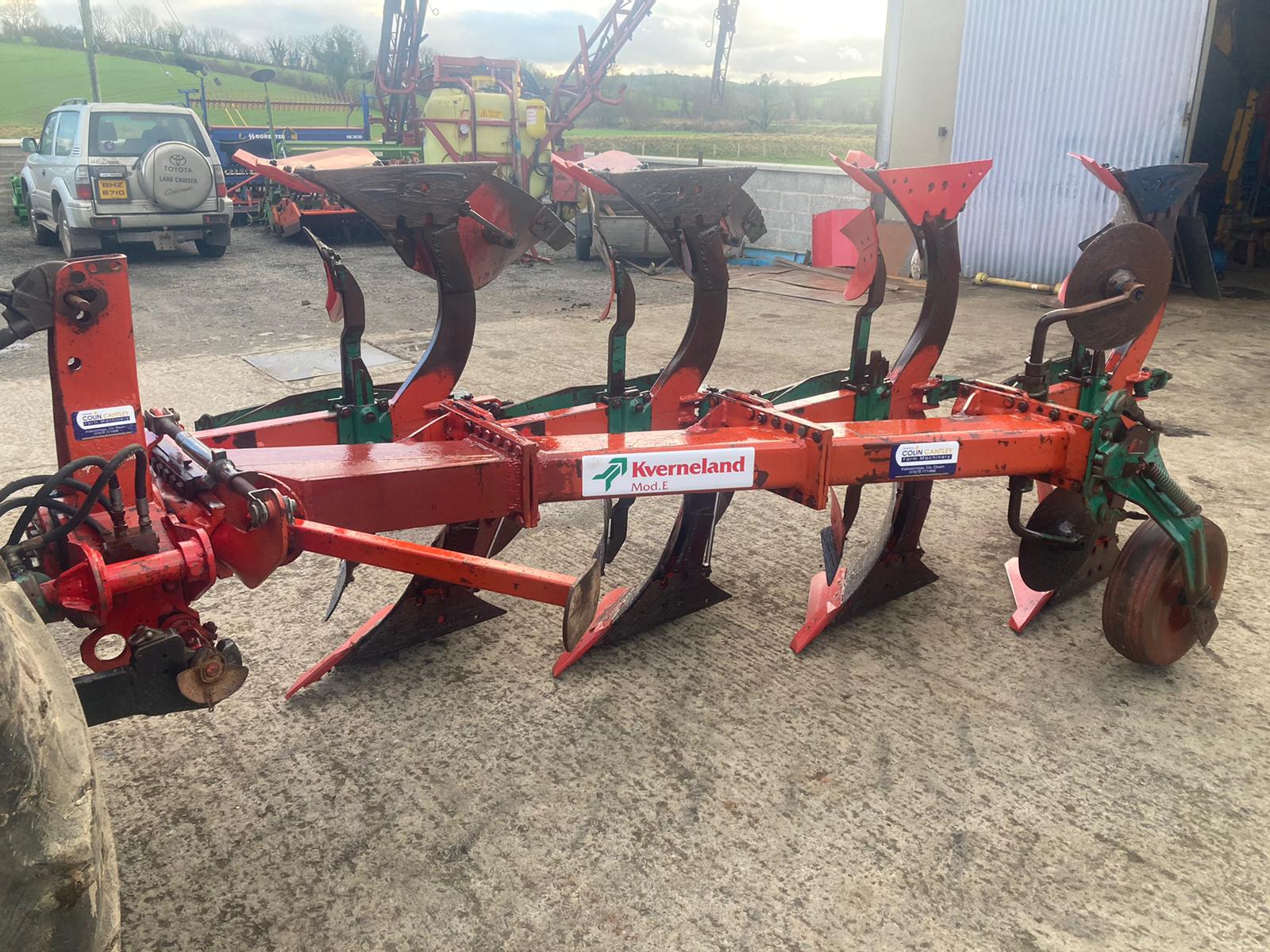 Kverneland 14 inch plough - Colin Cantley Farm Machinery