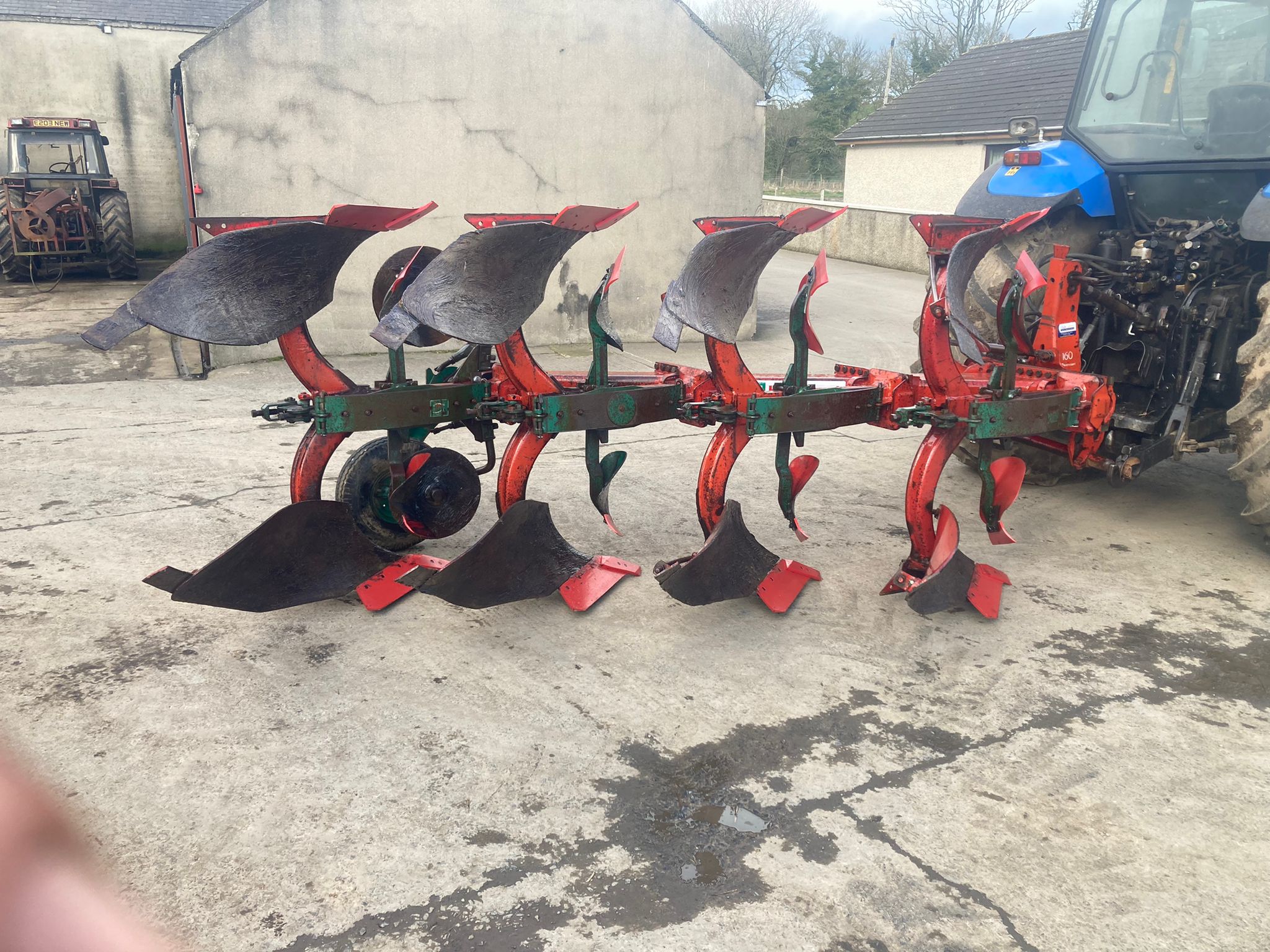 Kverneland Plough - Colin Cantley Farm Machinery