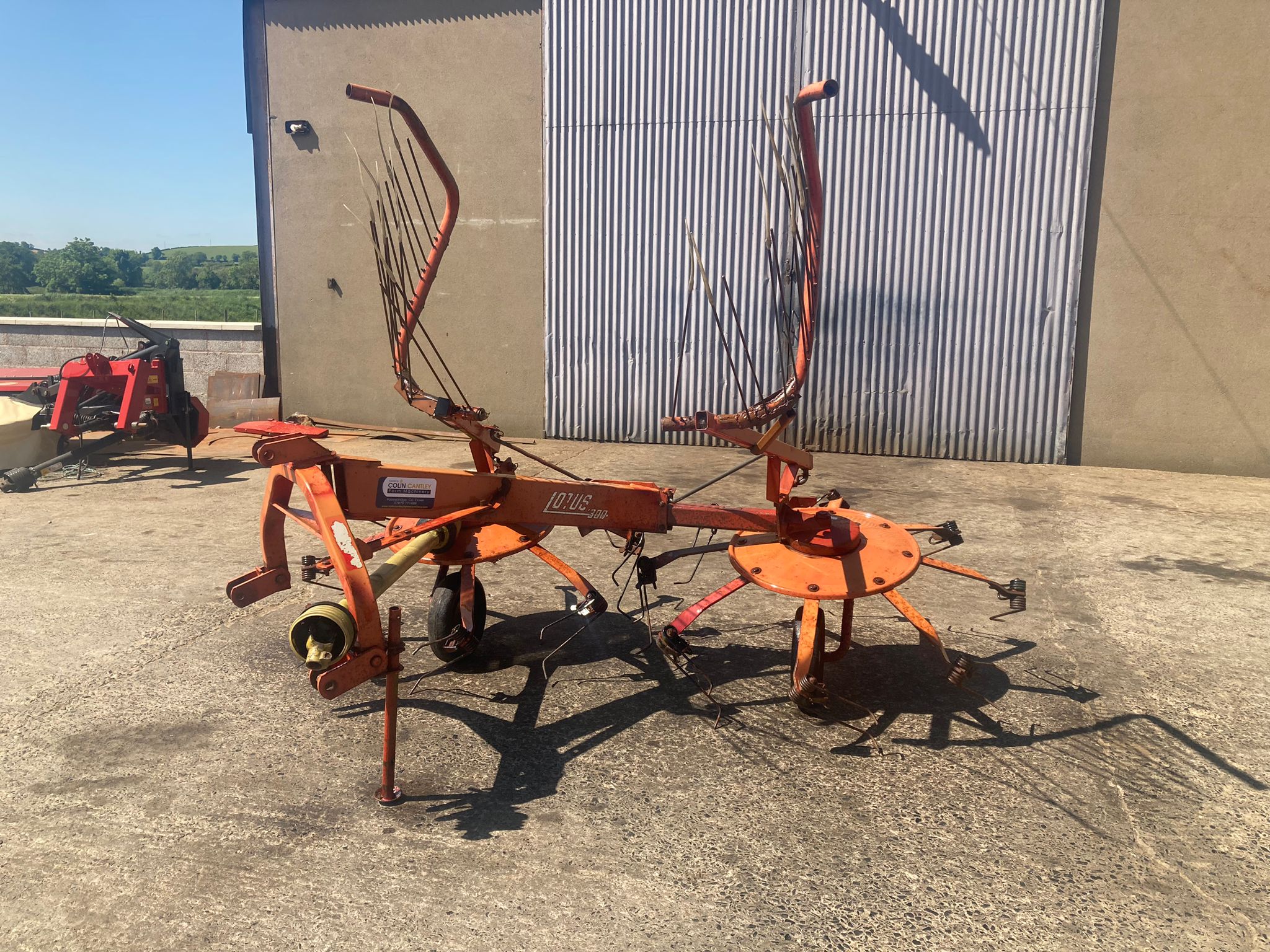 Lely Lotus Hay Turner - Colin Cantley Farm Machinery