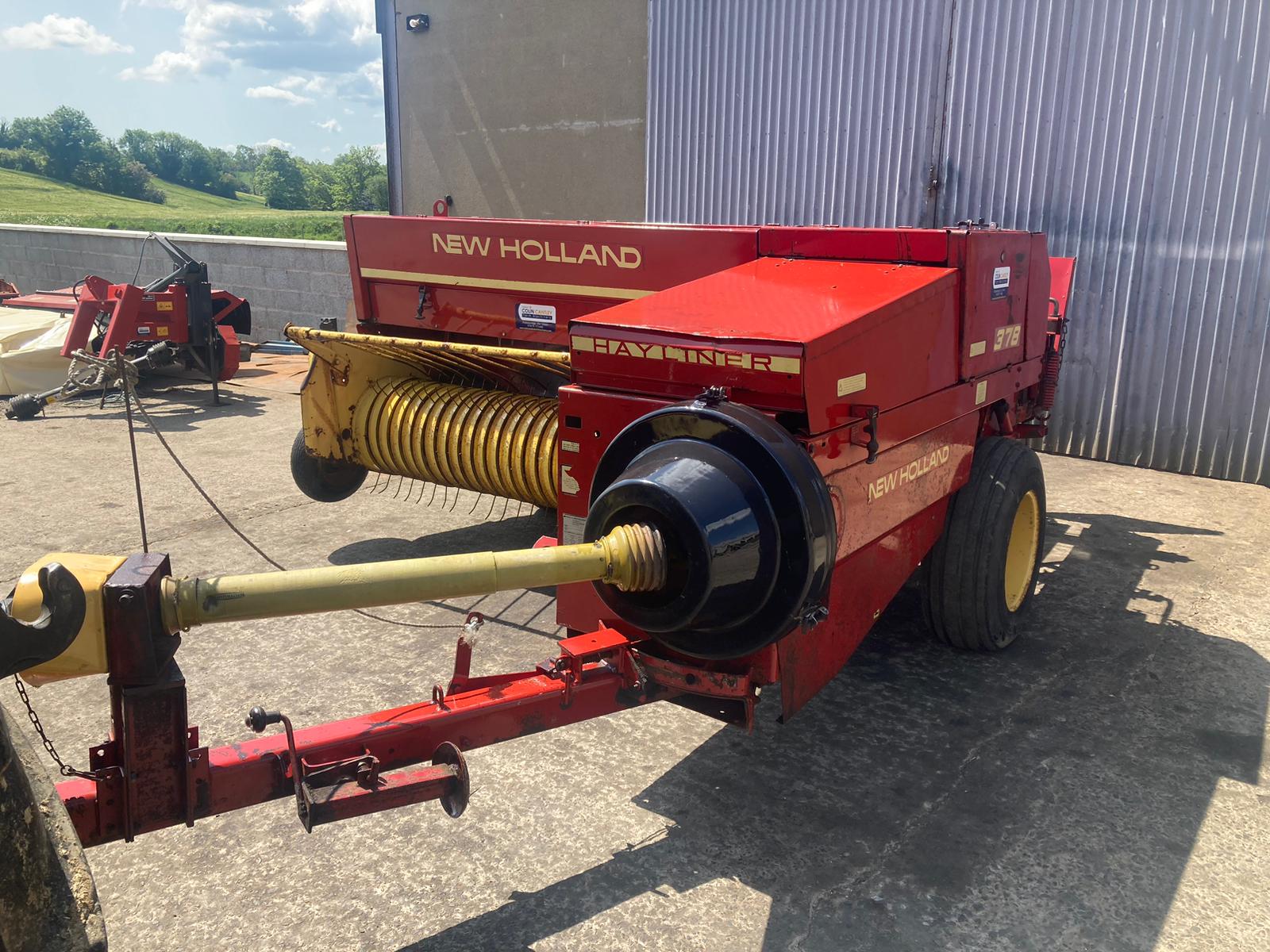 New Holland 378 Square Baler - Colin Cantley Farm Machinery