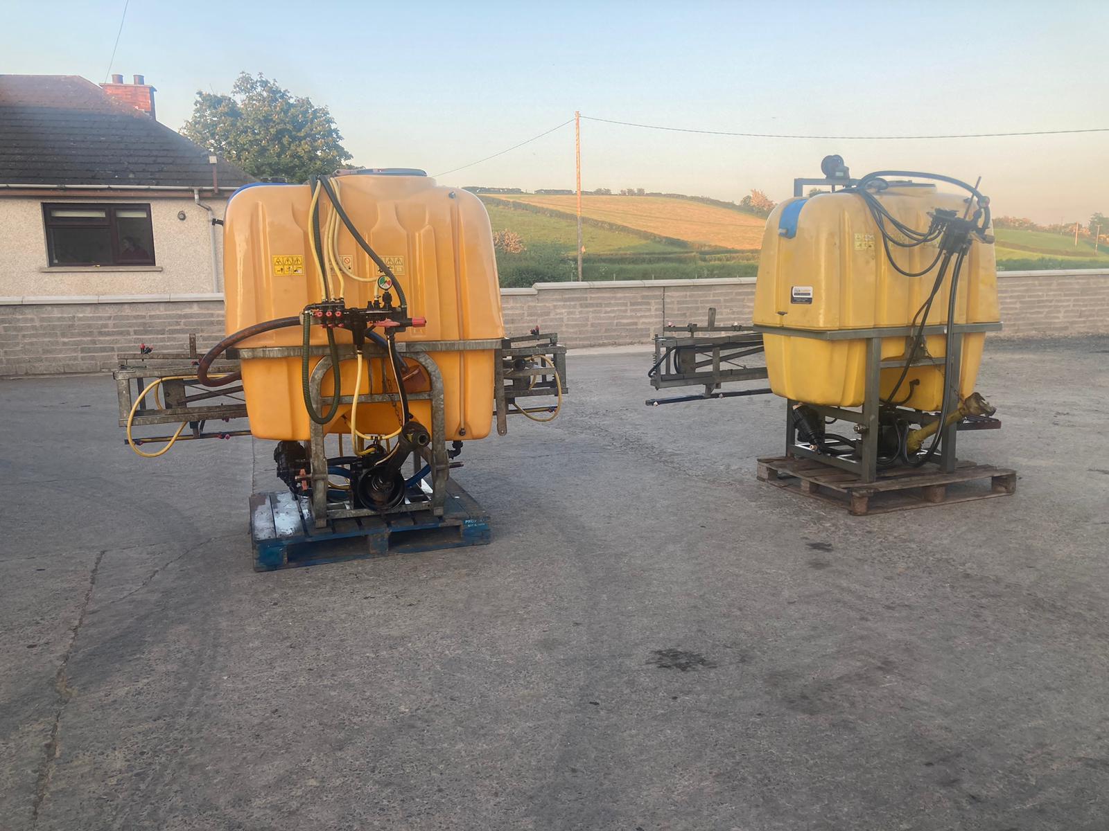 Jarmet 1000 Litre Sprayers - Colin Cantley Farm Machinery
