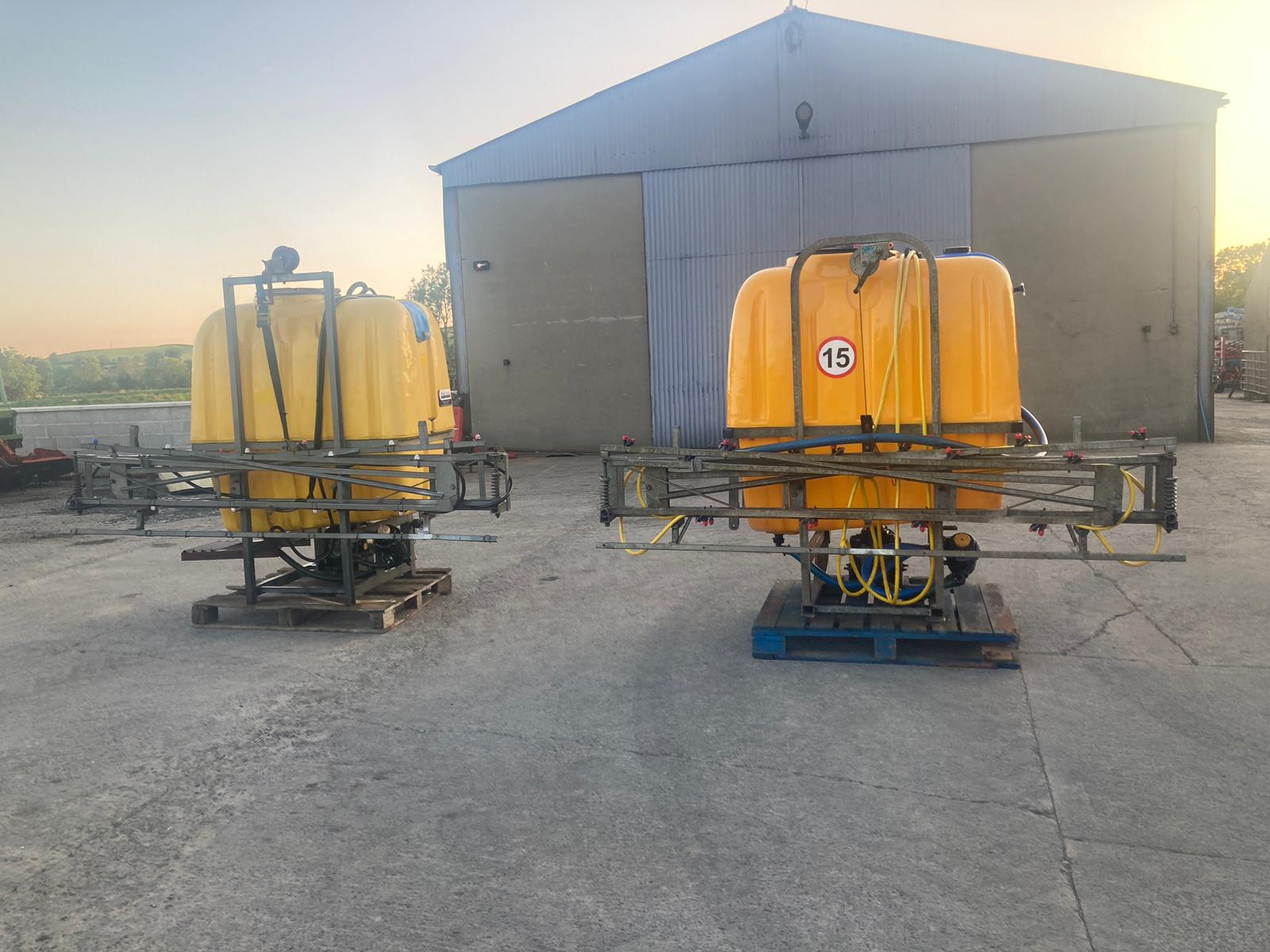 Jarmet 1000 Litre Sprayers - Colin Cantley Farm Machinery