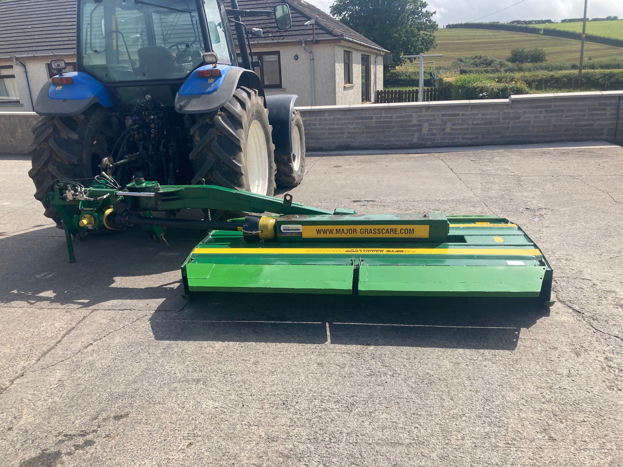 Major 9 ft Grass Topper - Colin Cantley Farm Machinery