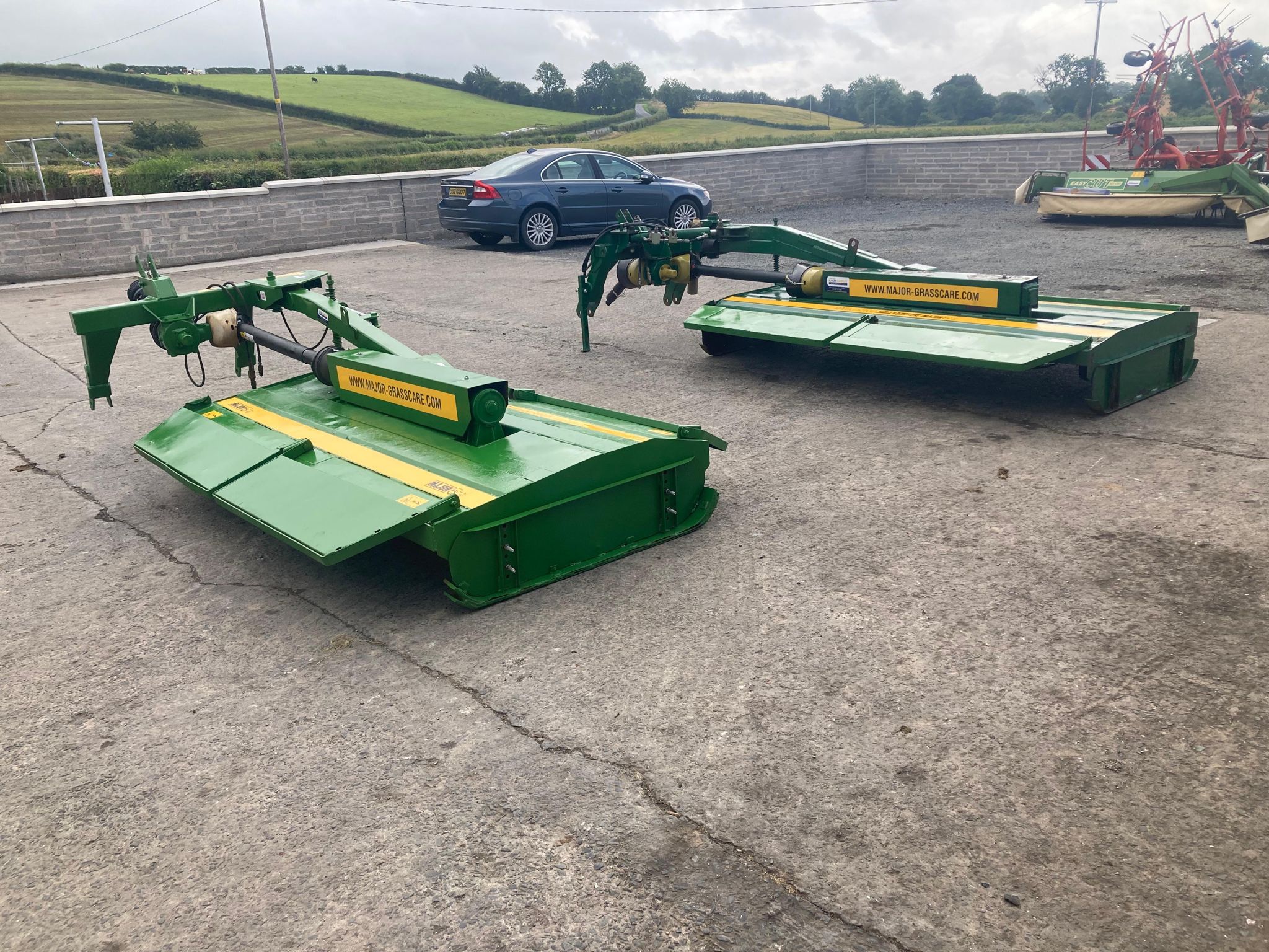 Major 9 ft Grass Topper - Colin Cantley Farm Machinery