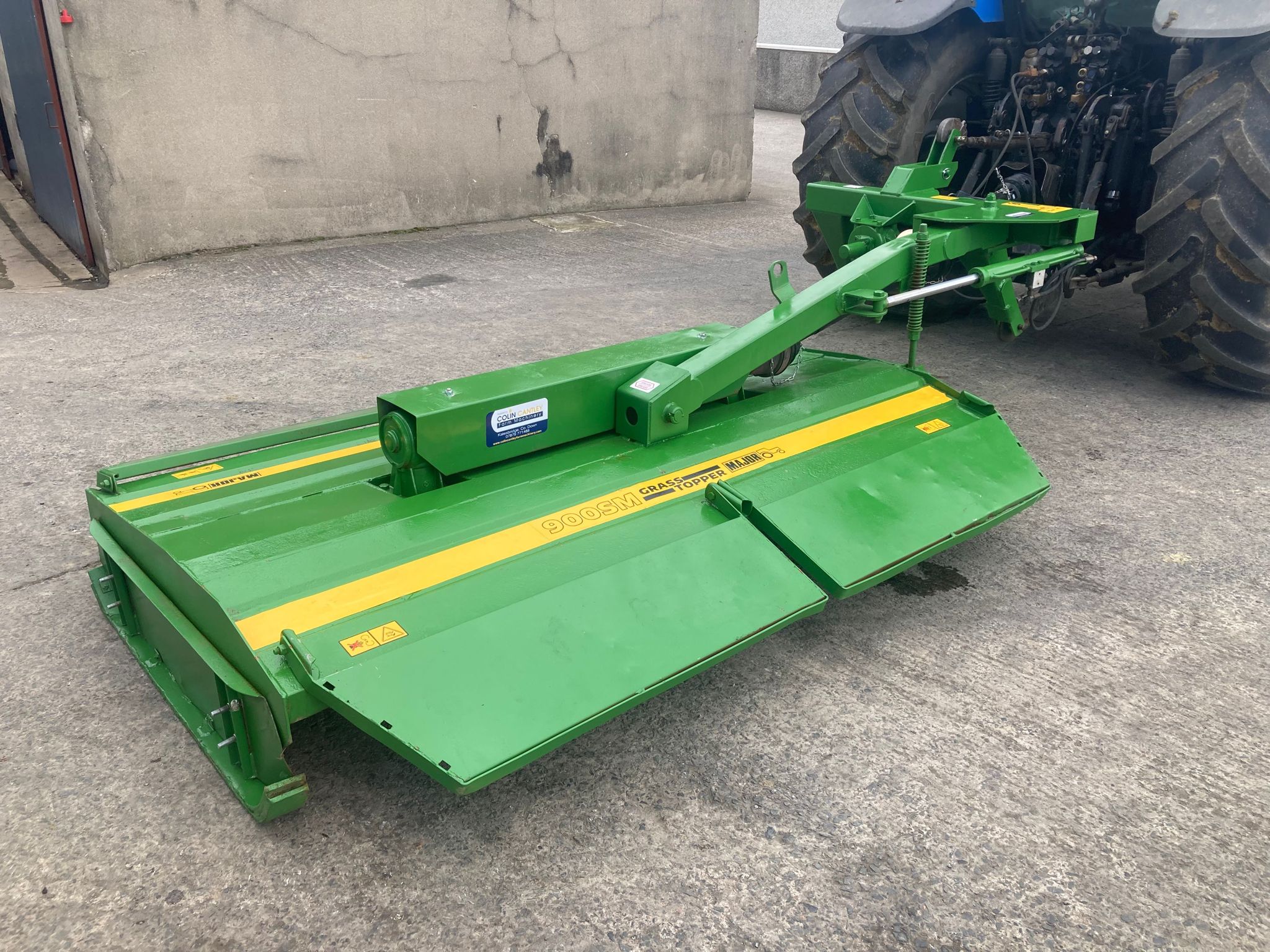 Major 8 ft Grass Topper - Colin Cantley Farm Machinery