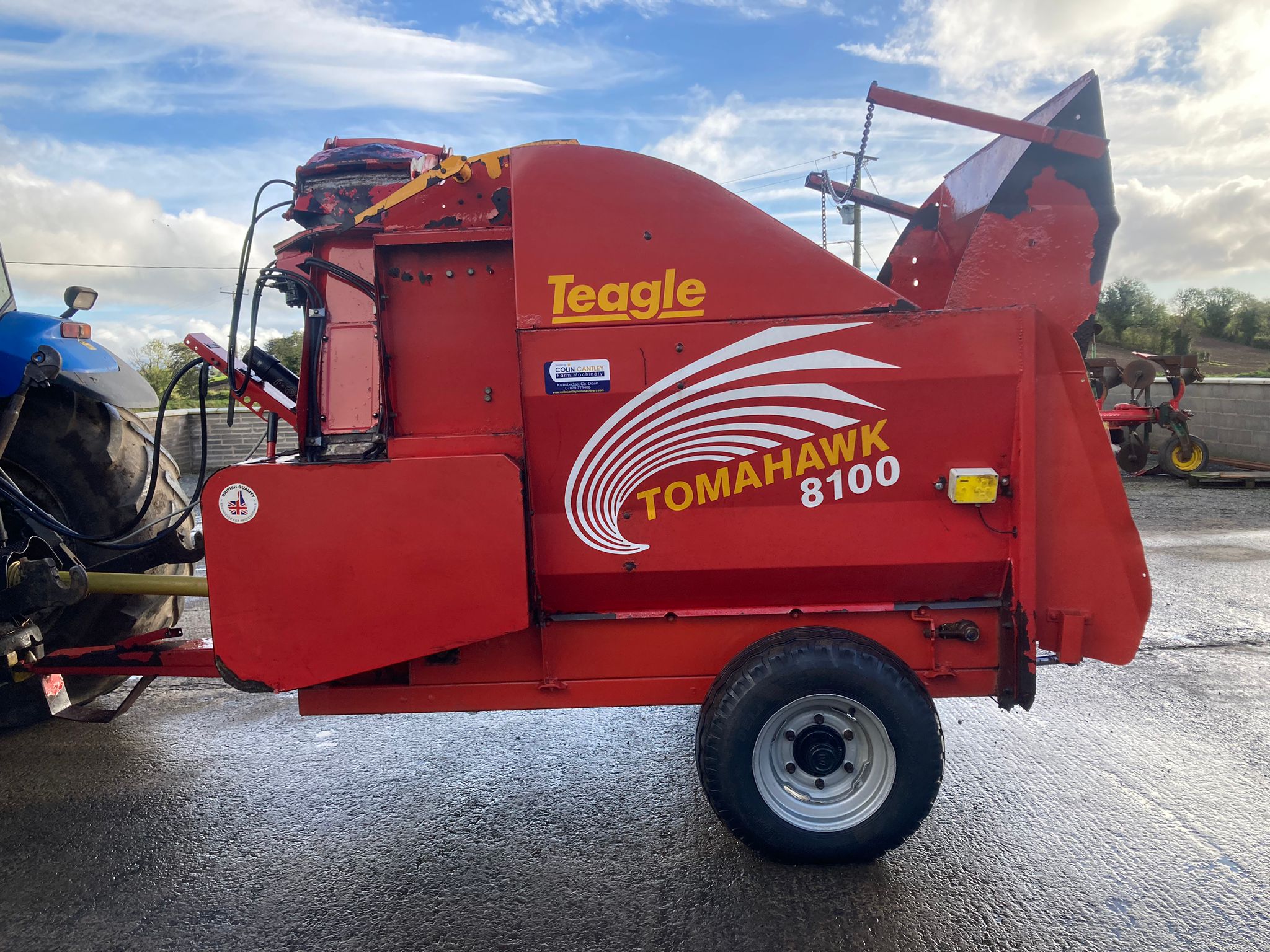 Teagle 8100 Straw Chopper - Colin Cantley Farm Machinery