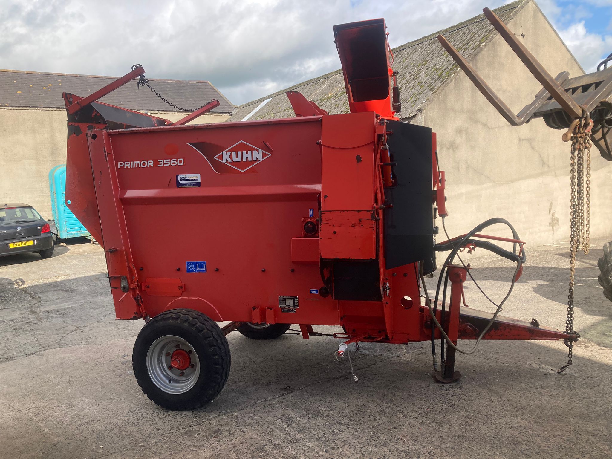 Kuhn Straw Chopper - Colin Cantley Farm Machinery