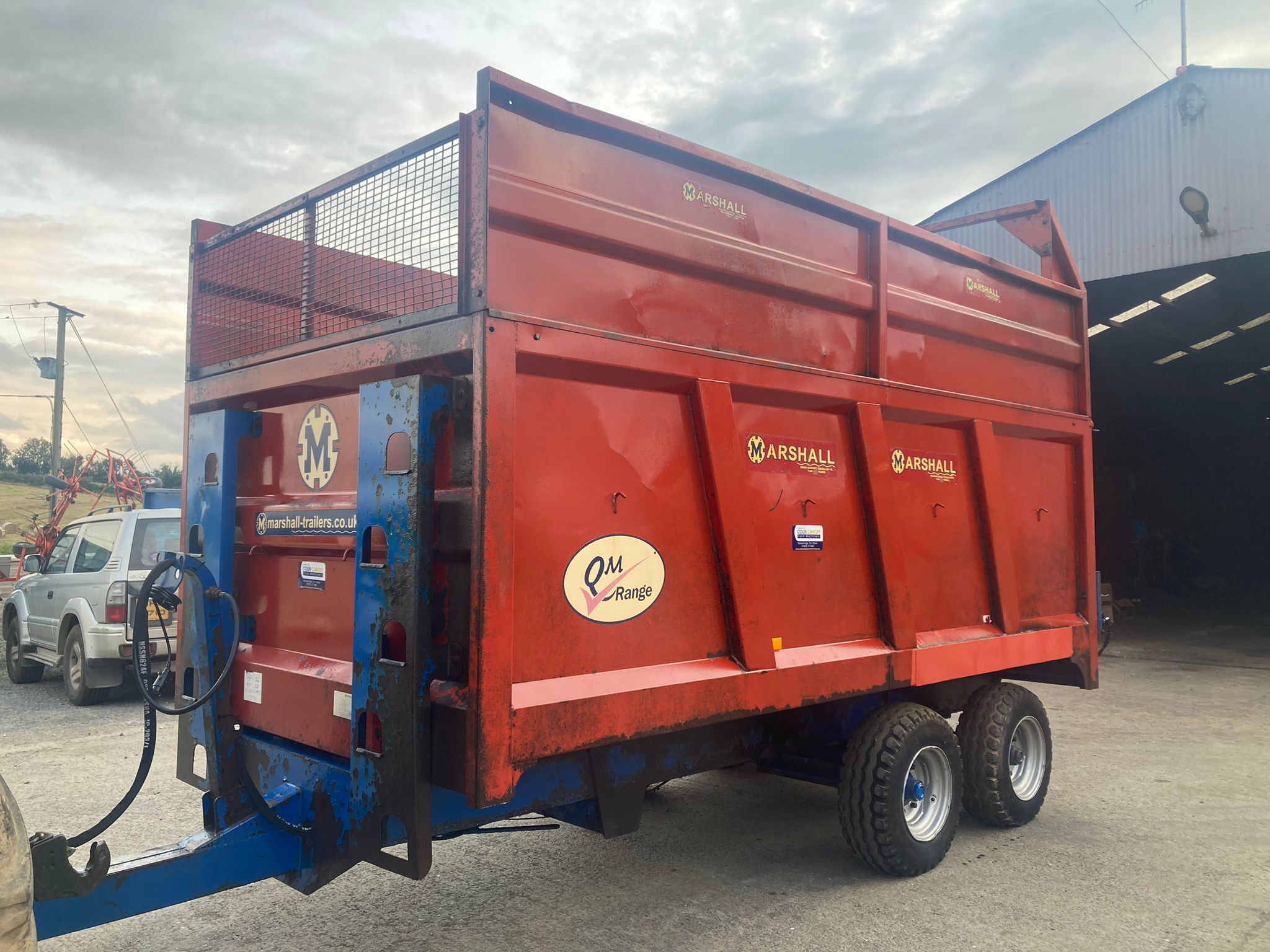 Marshall 8 Ton Trailer - Colin Cantley Farm Machinery