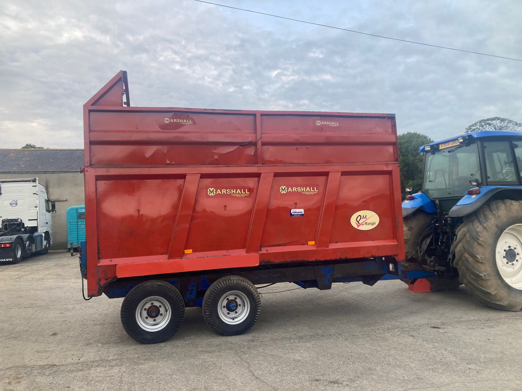 Marshall 8 Ton Trailer - Colin Cantley Farm Machinery