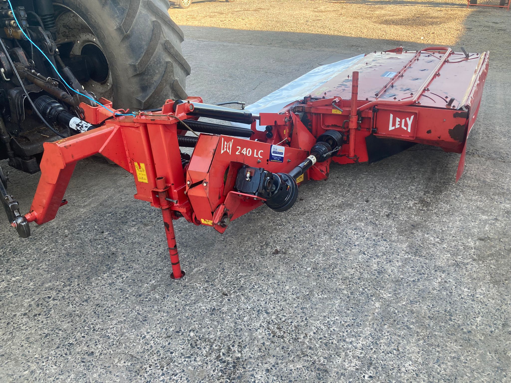 Lely 240 LC Mower Conditioner - Colin Cantley Farm Machinery