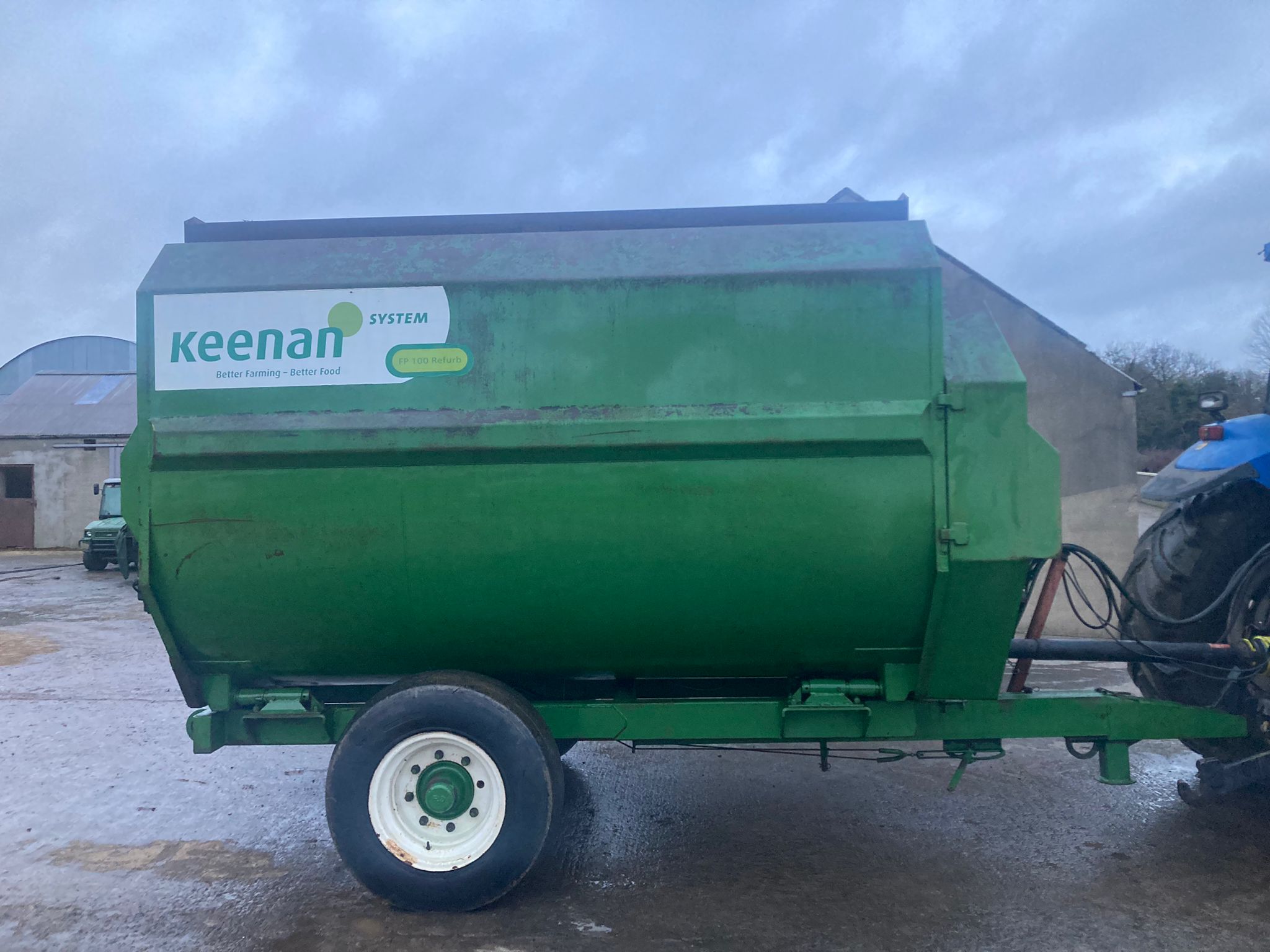 Keenan 100 diet feeder - Colin Cantley Farm Machinery
