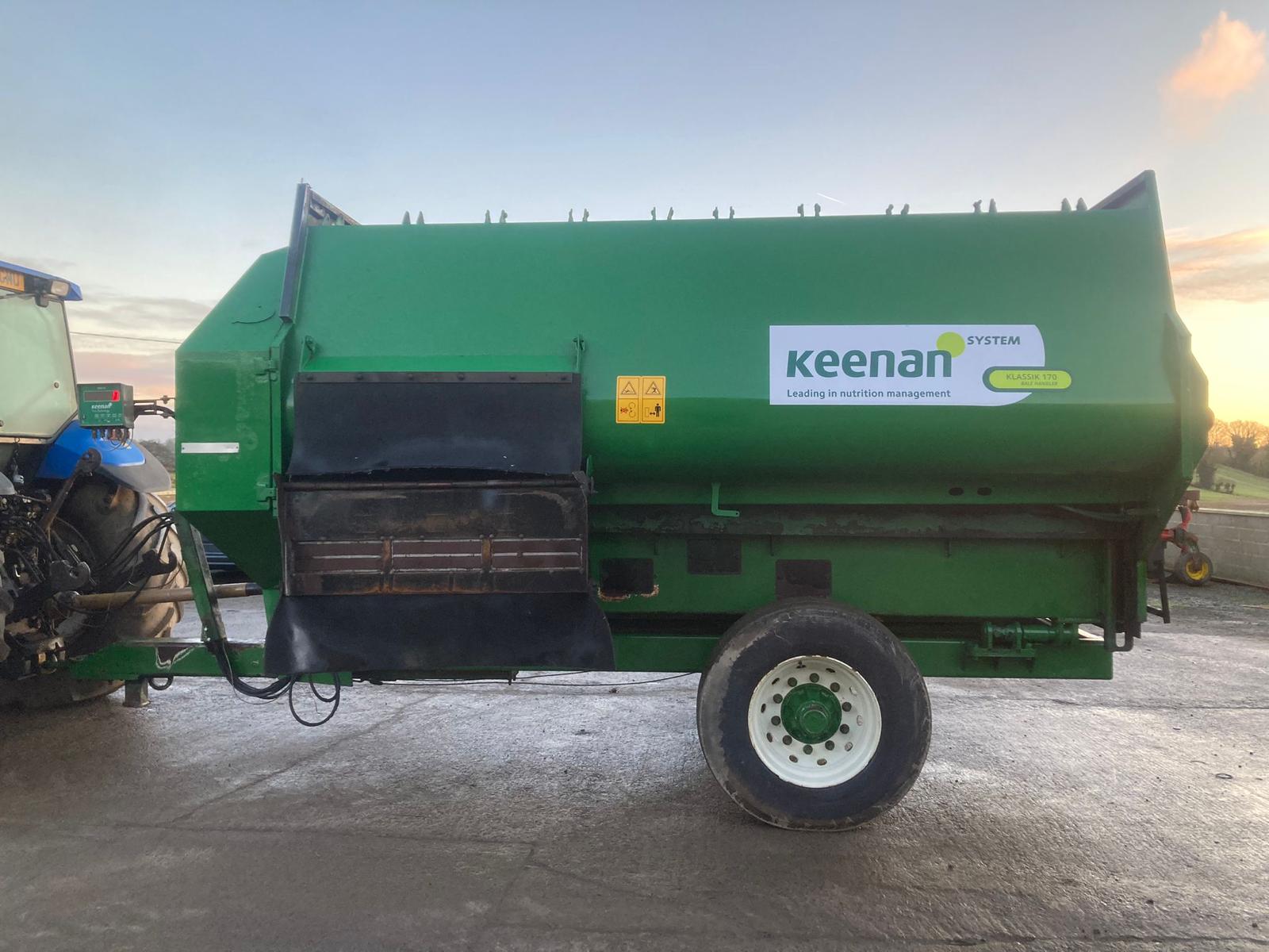 Keenan 170 diet feeder with knifes - Colin Cantley Farm Machinery