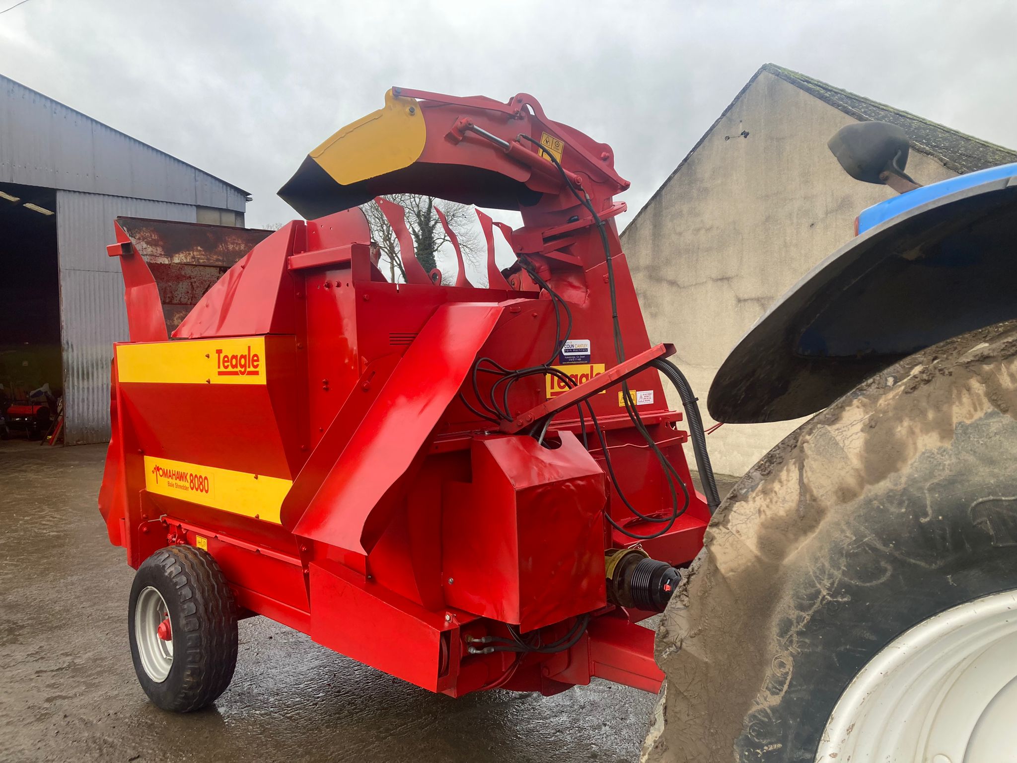 Teagle 8080 Straw chopper - Colin Cantley Farm Machinery