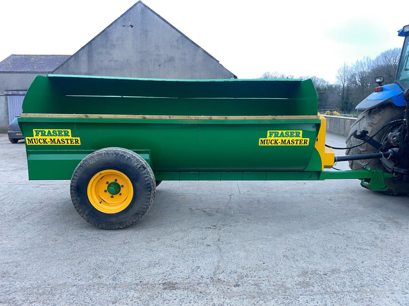 Frazer dung spreader - Colin Cantley Farm Machinery
