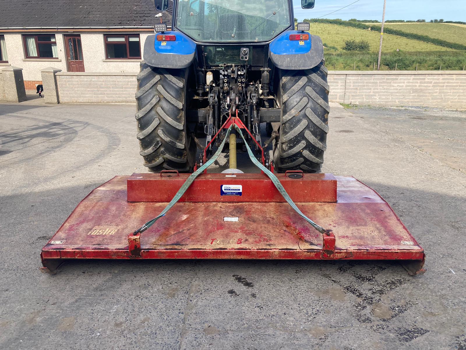 Foster 9 ft topper inline topper - Colin Cantley Farm Machinery