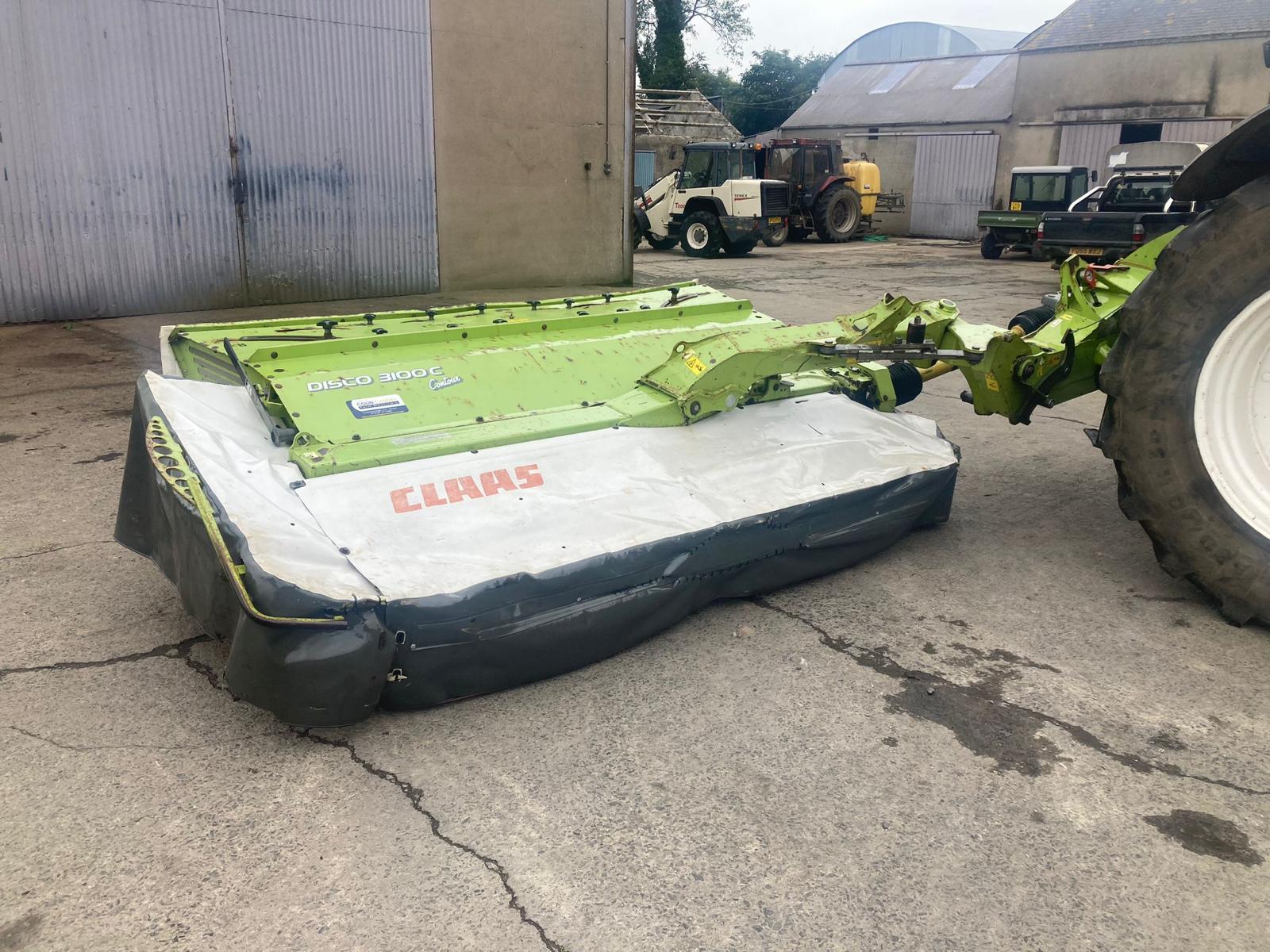 Claas 3100 Mower Conditioner with a 10-foot Cutting Width - Colin ...